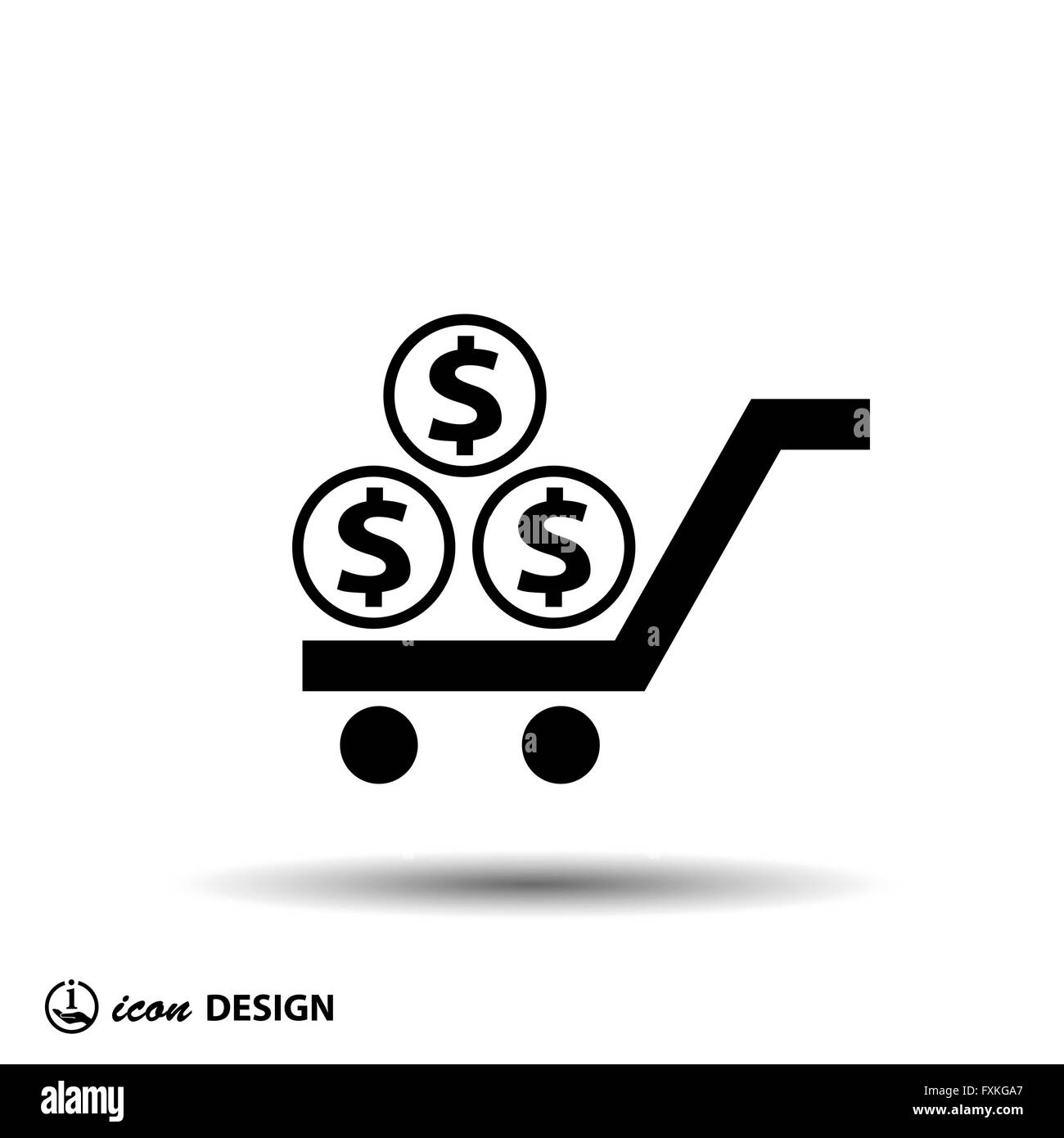 Pictograph of money Stock Vector Image & Art - Alamy