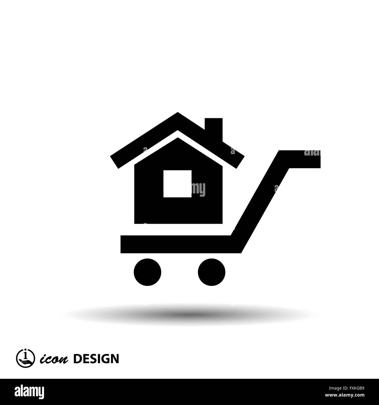Pictograph of home Stock Vector Image & Art - Alamy