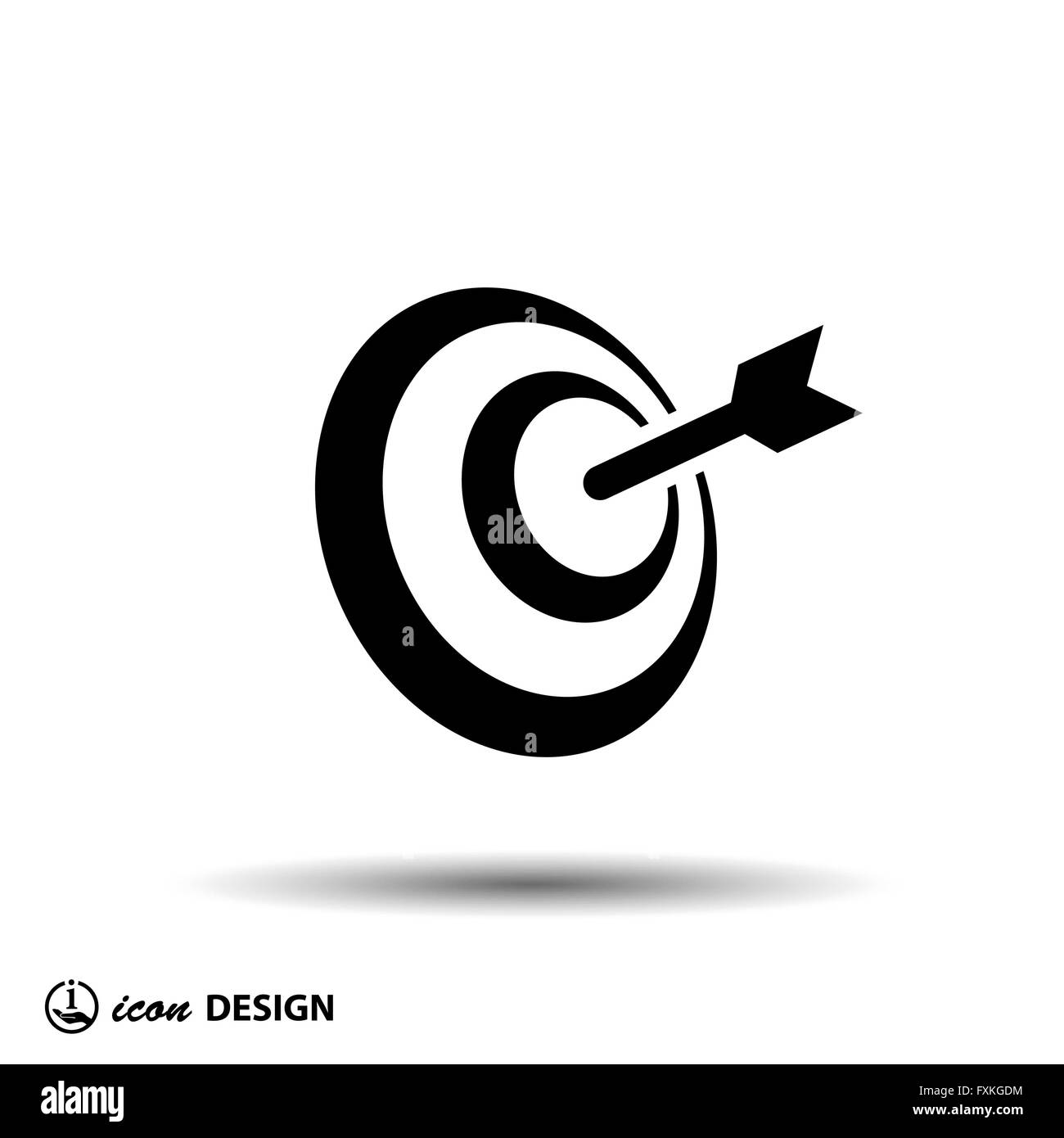 Pictograph of target Stock Vector Image & Art - Alamy