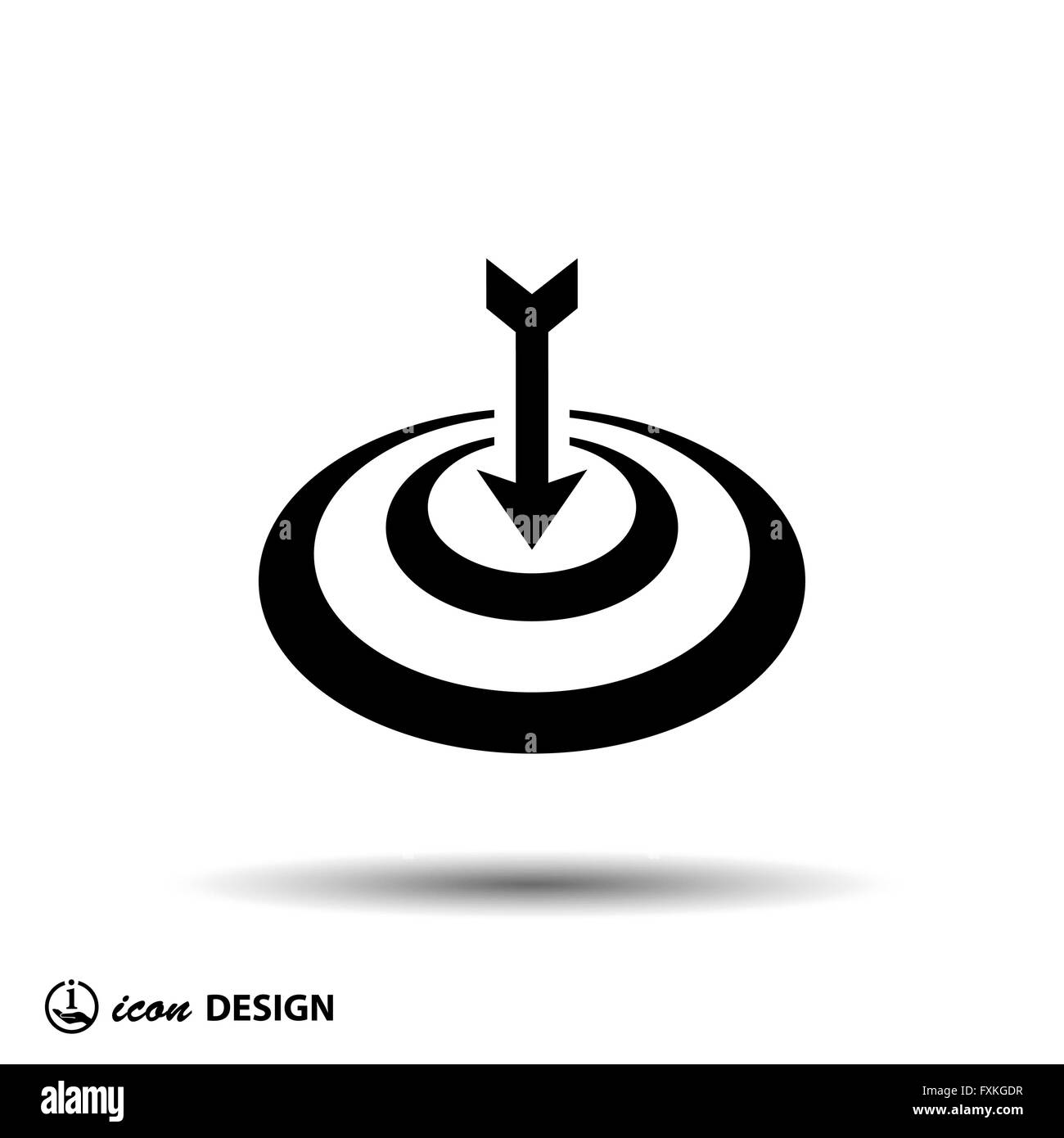 Pictograph of target Stock Vector Image & Art - Alamy