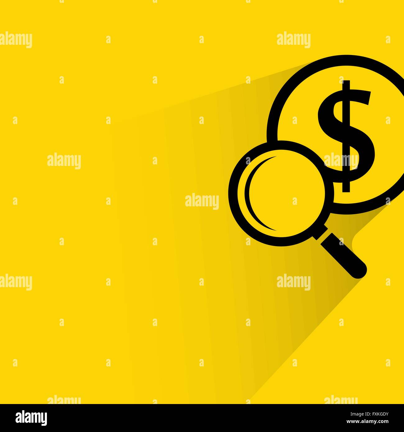 Background with pictograph of money Stock Vector Image & Art - Alamy