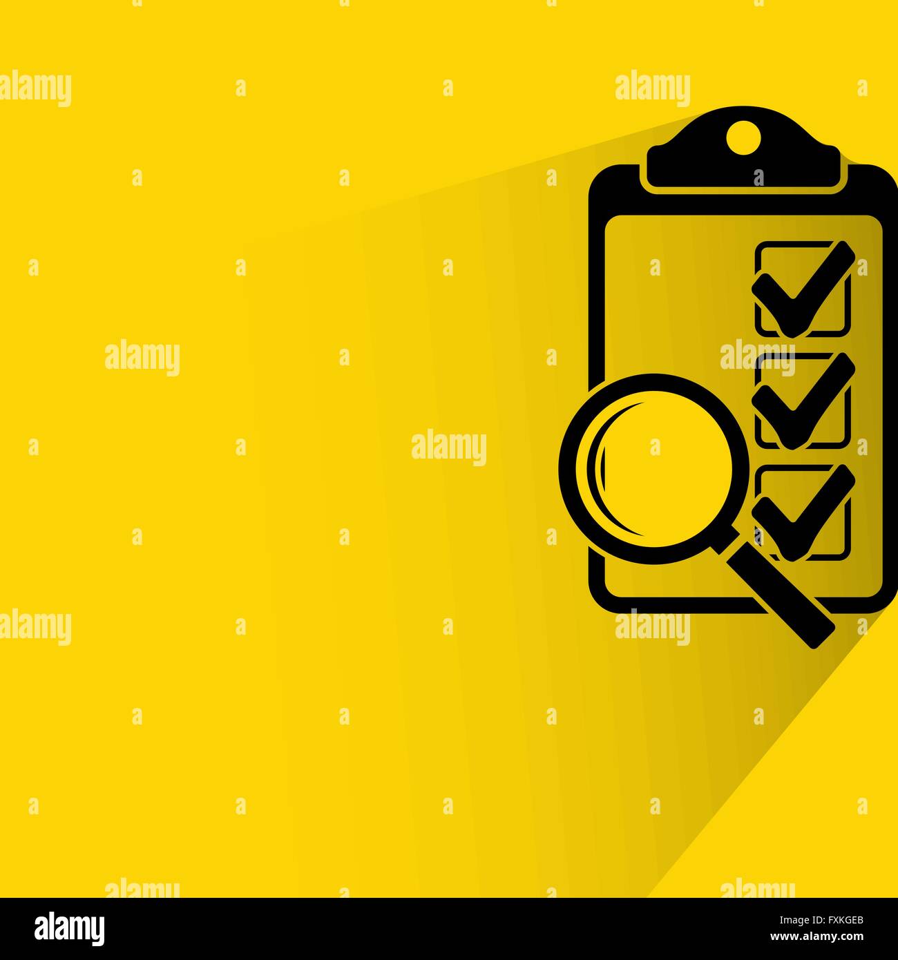 Background with pictograph of checklist Stock Vector Image & Art - Alamy