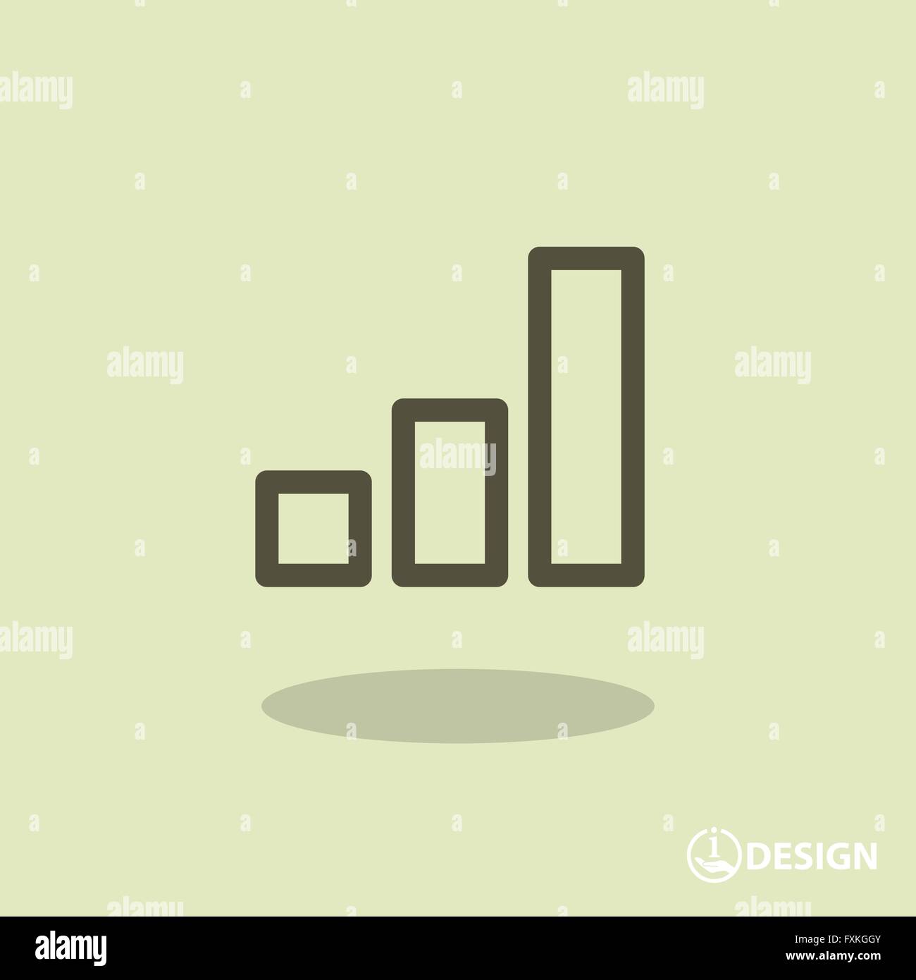 Pictograph of graph Stock Vector Image & Art - Alamy