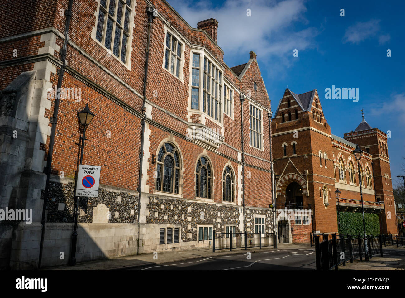 Harrow on The Hill, a suburb of London and the home of Harrow School ...