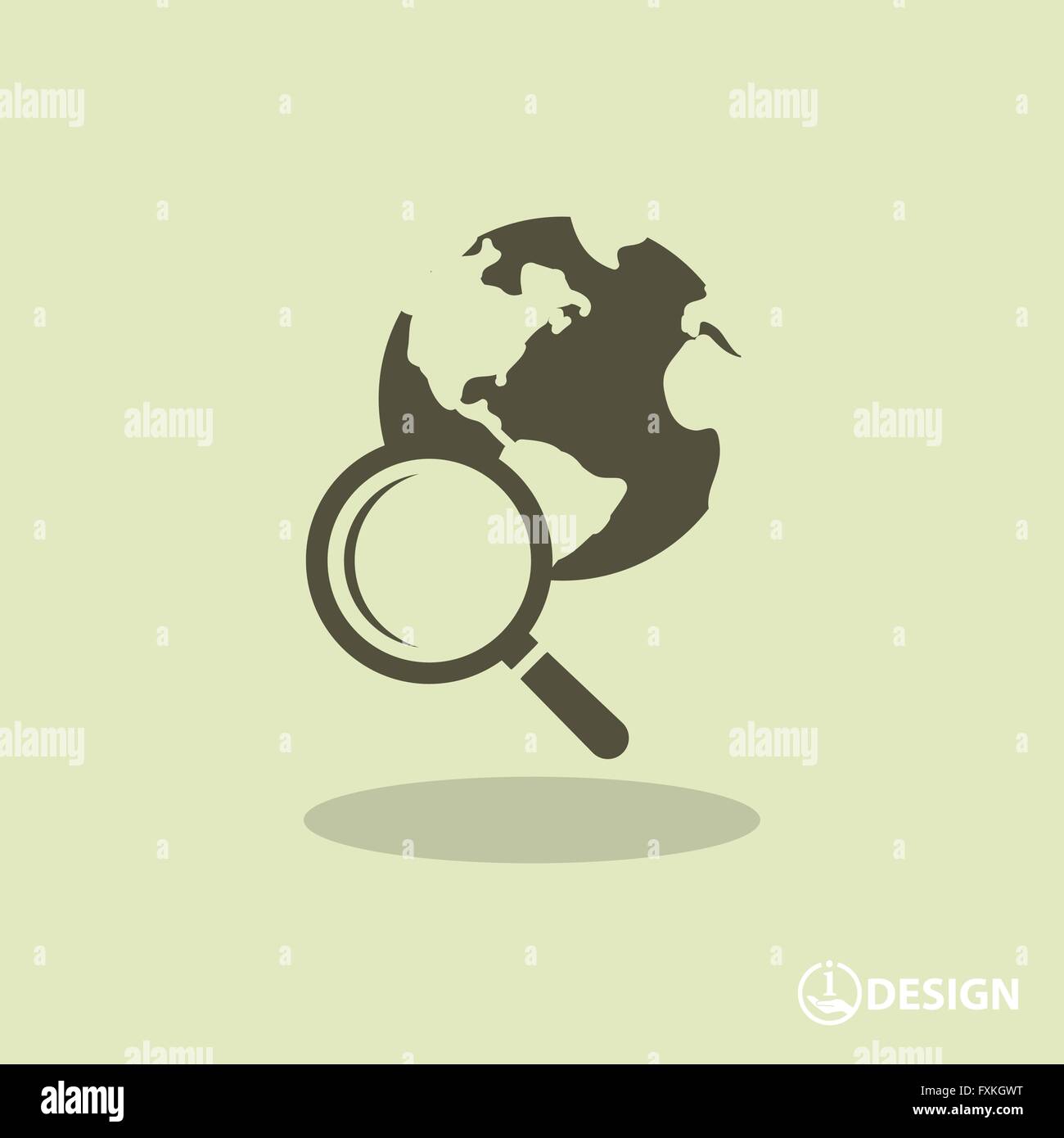 Pictograph of search Stock Vector Image & Art - Alamy