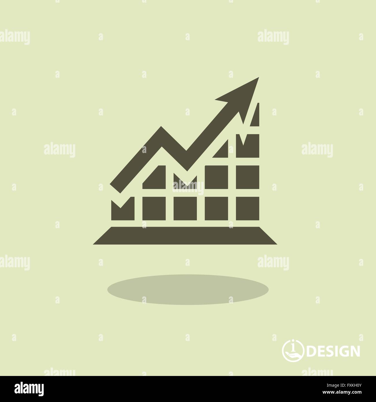 Pictograph of graph Stock Vector Image & Art - Alamy
