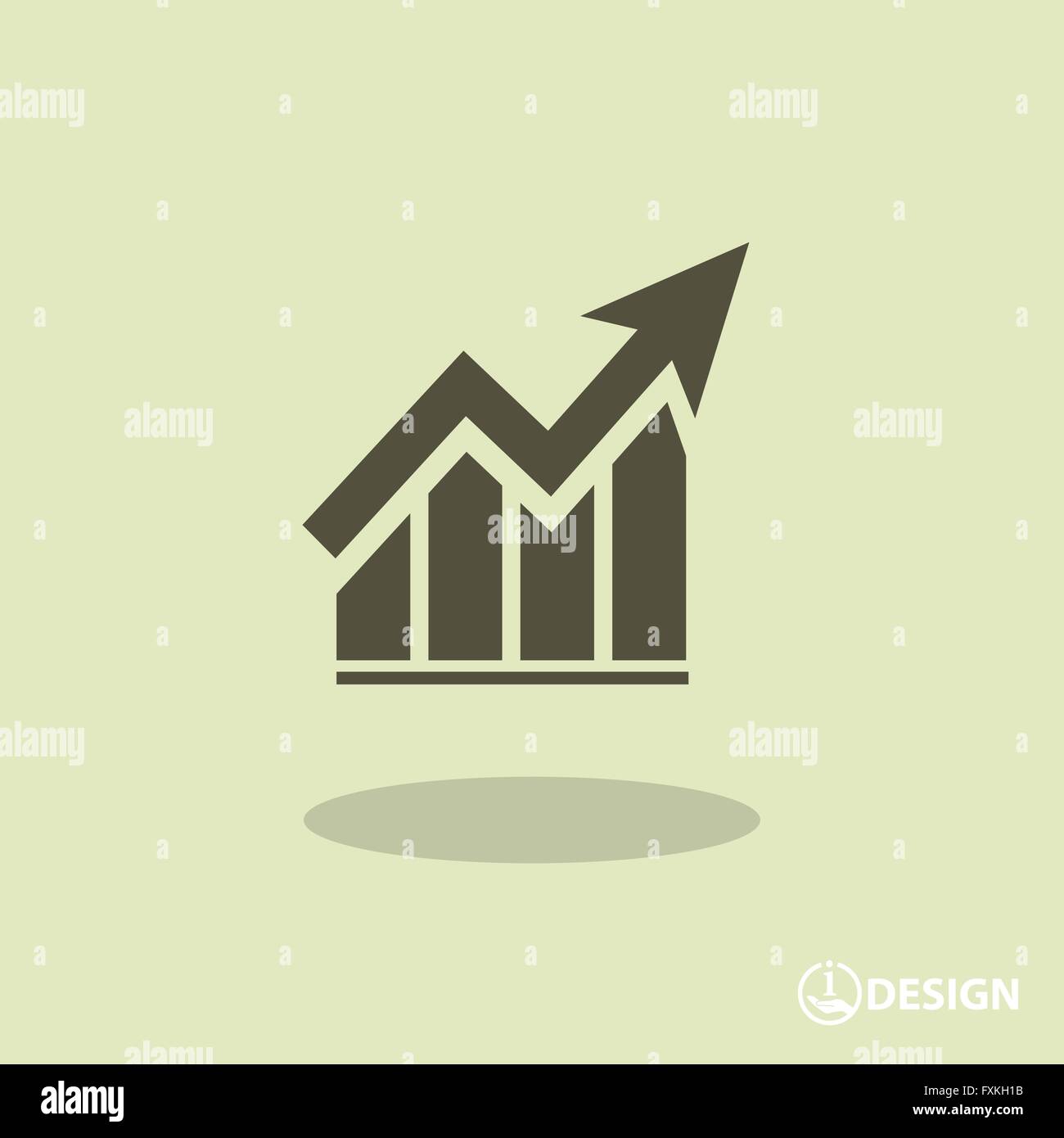 Pictograph of graph Stock Vector Image & Art - Alamy