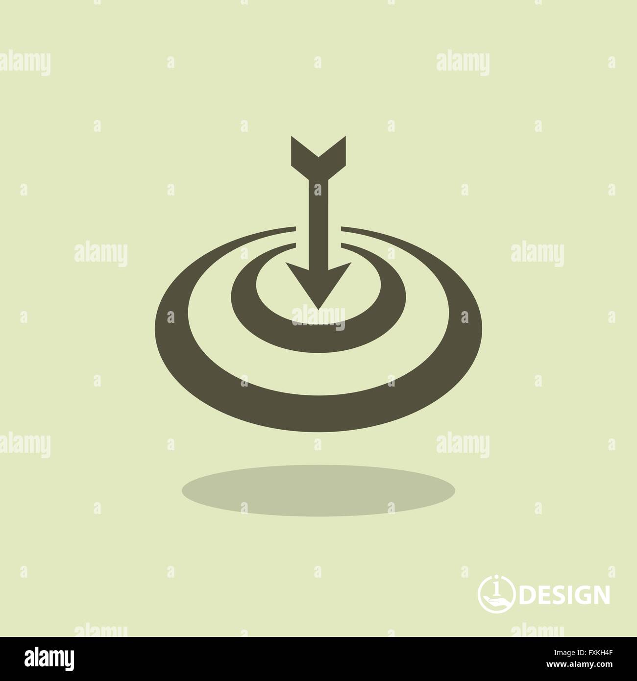 Pictograph of target Stock Vector Image & Art - Alamy