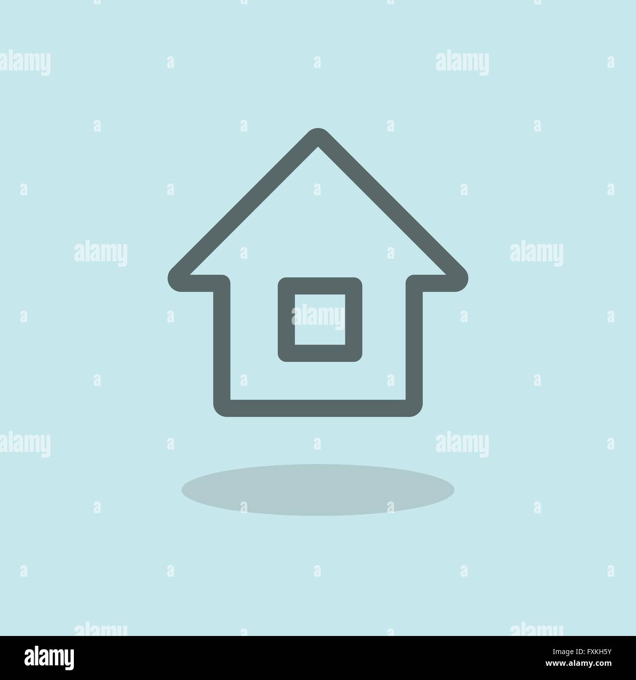 Pictograph of home Stock Vector Image & Art - Alamy