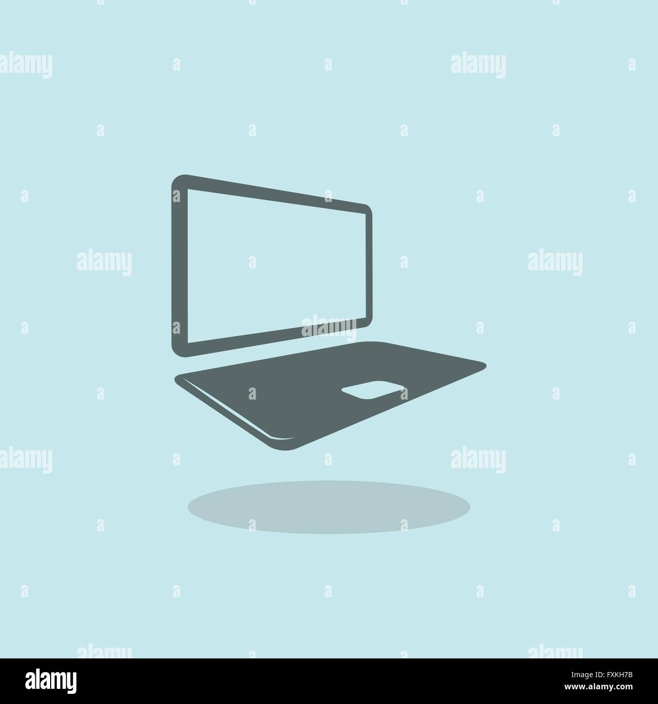 Pictograph of computer Stock Vector Image & Art - Alamy