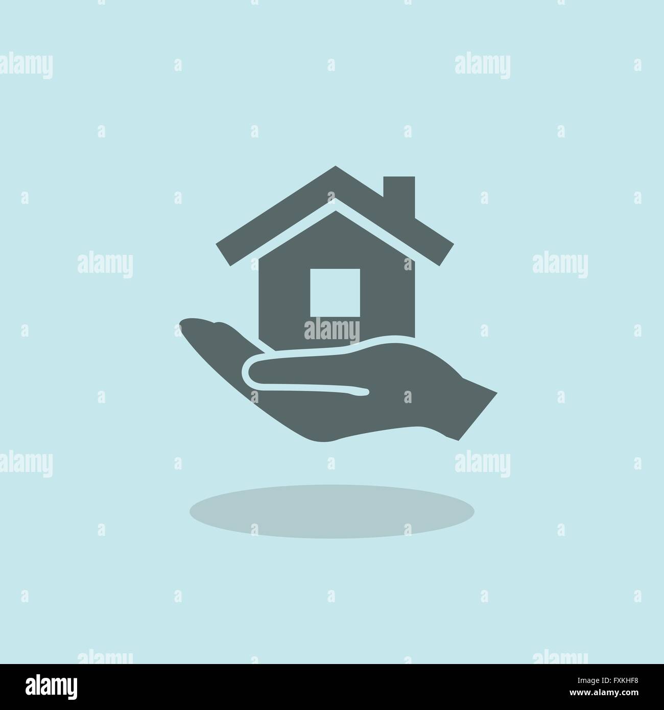 Pictograph of home Stock Vector Image & Art - Alamy