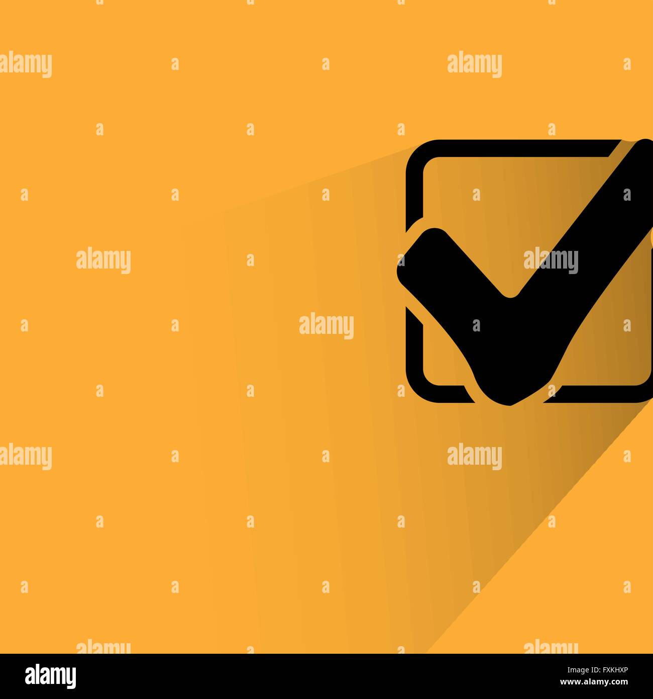 Pictograph of check mark Stock Vector Image & Art - Alamy