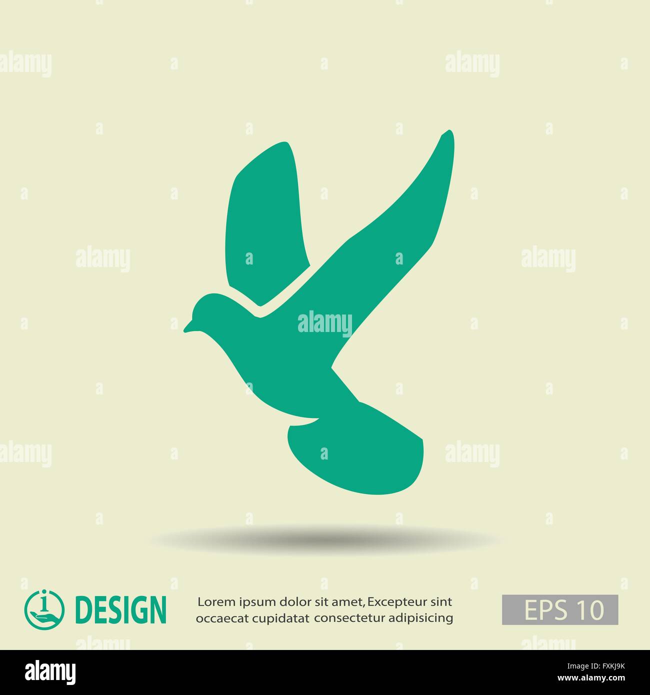 Pictograph of bird Stock Vector Image & Art - Alamy