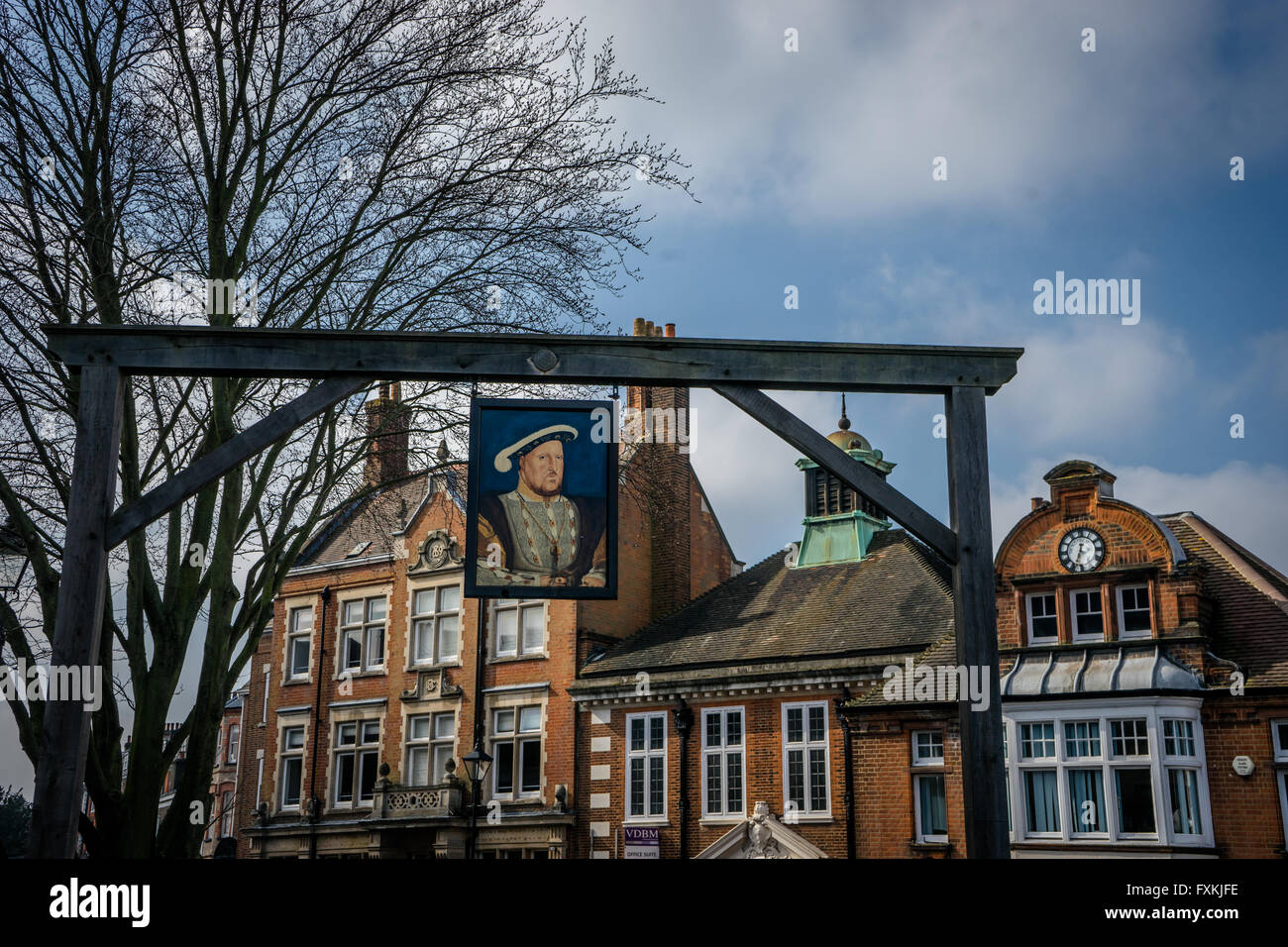 Harrow on The Hill, a suburb of London and the home of Harrow School ...