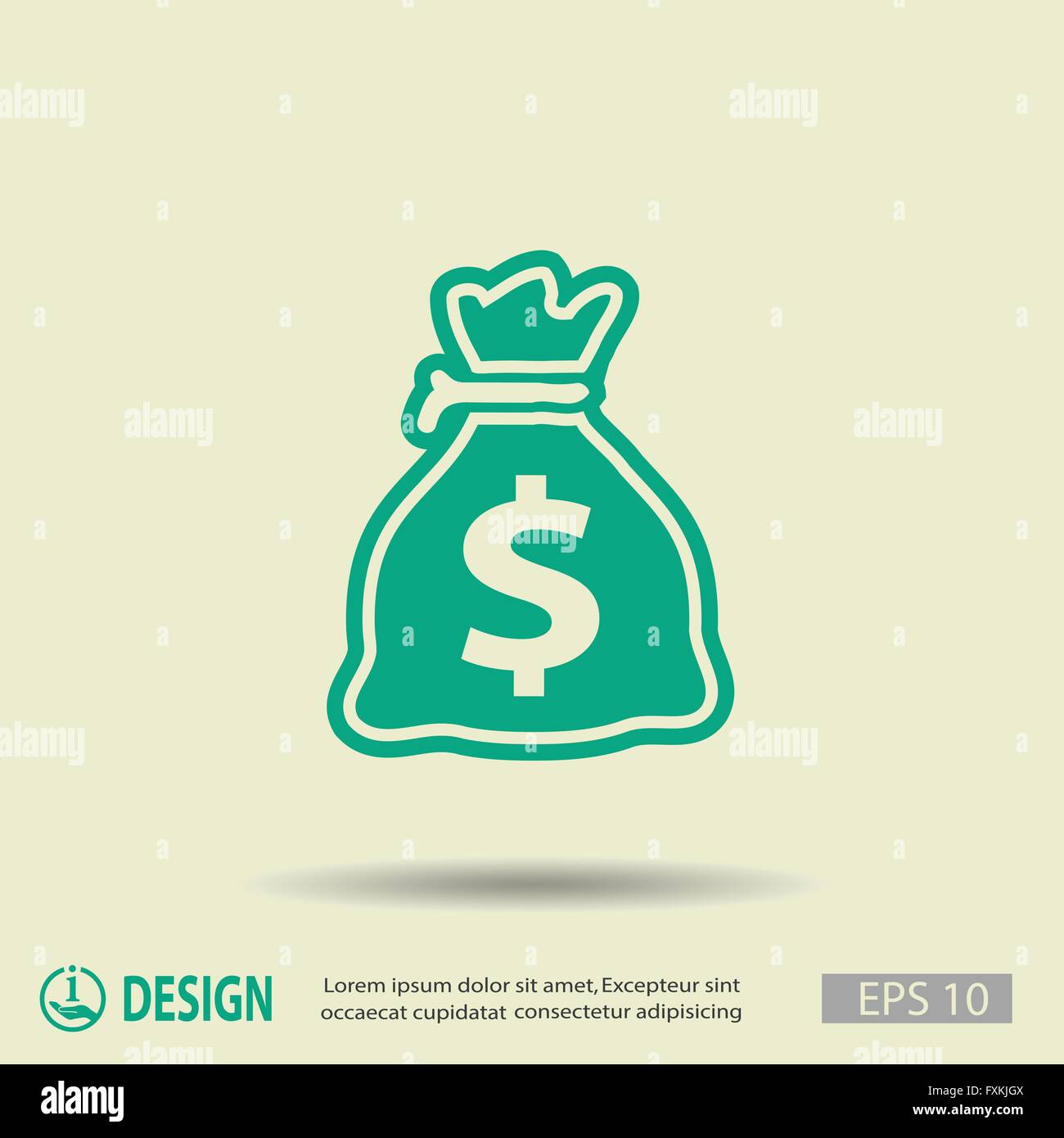 Pictograph of money Stock Vector Image & Art - Alamy