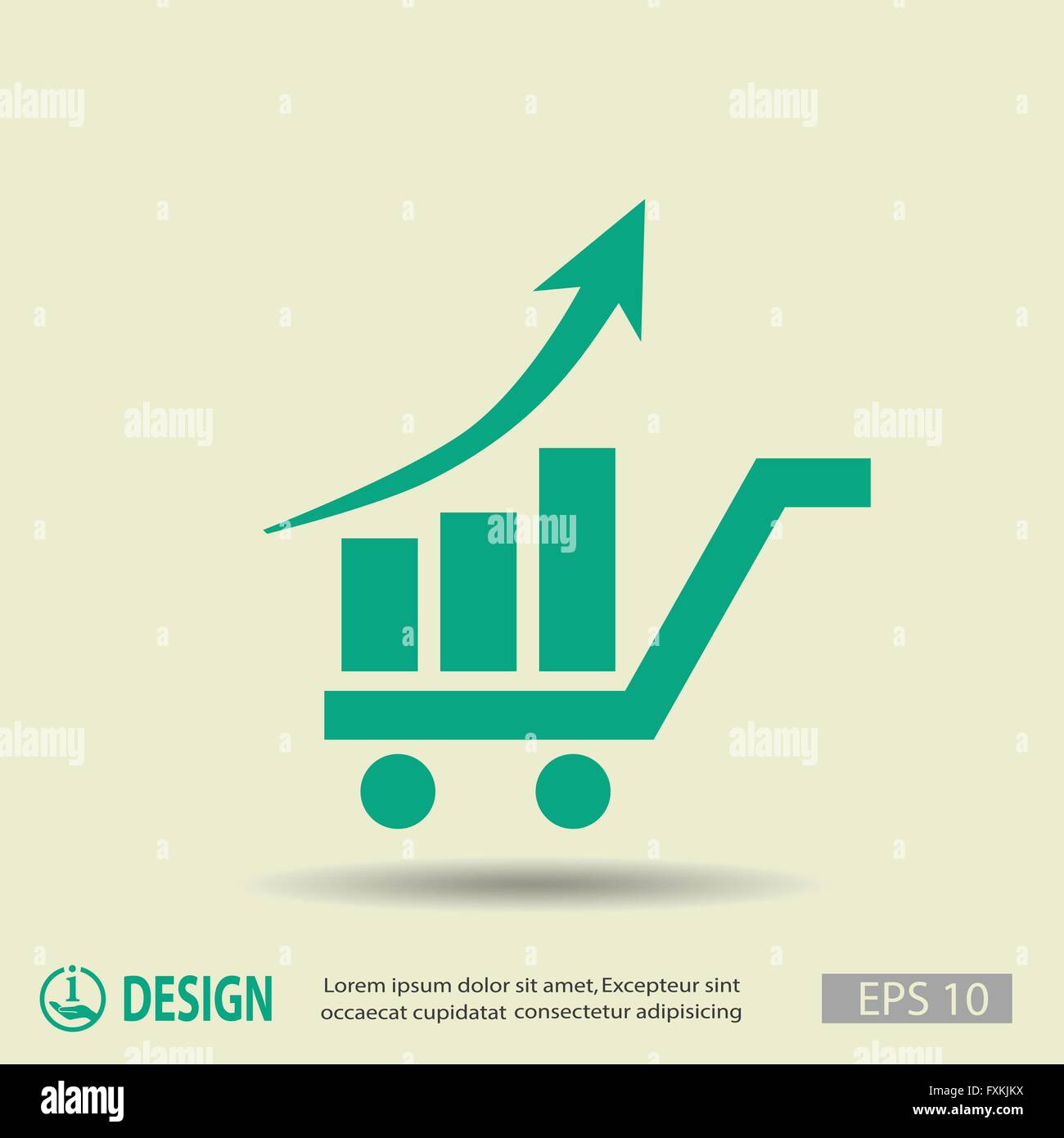 Pictograph of graph Stock Vector Image & Art - Alamy
