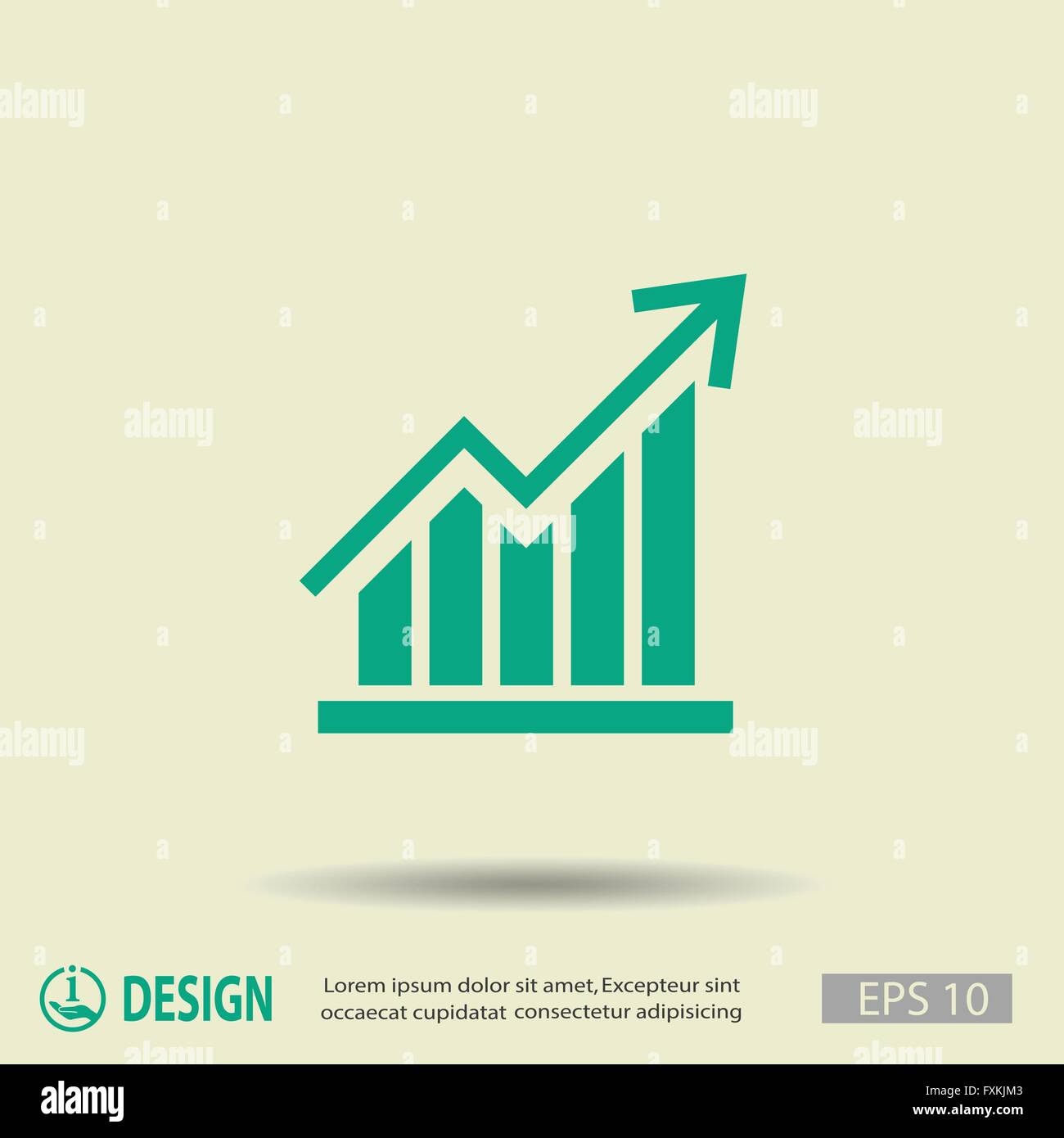 Pictograph of graph Stock Vector Image & Art - Alamy