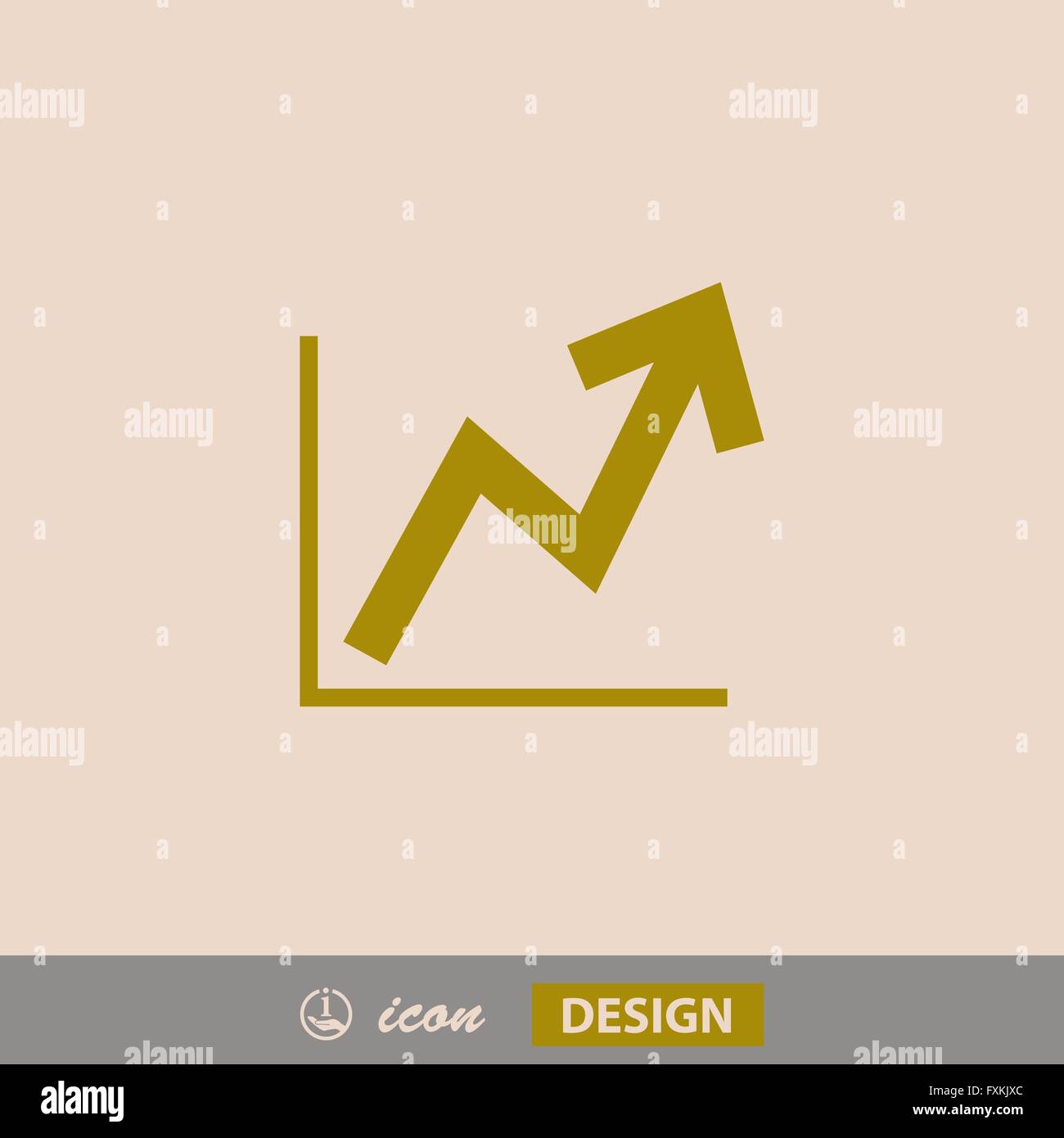 Pictograph of graph Stock Vector Image & Art - Alamy