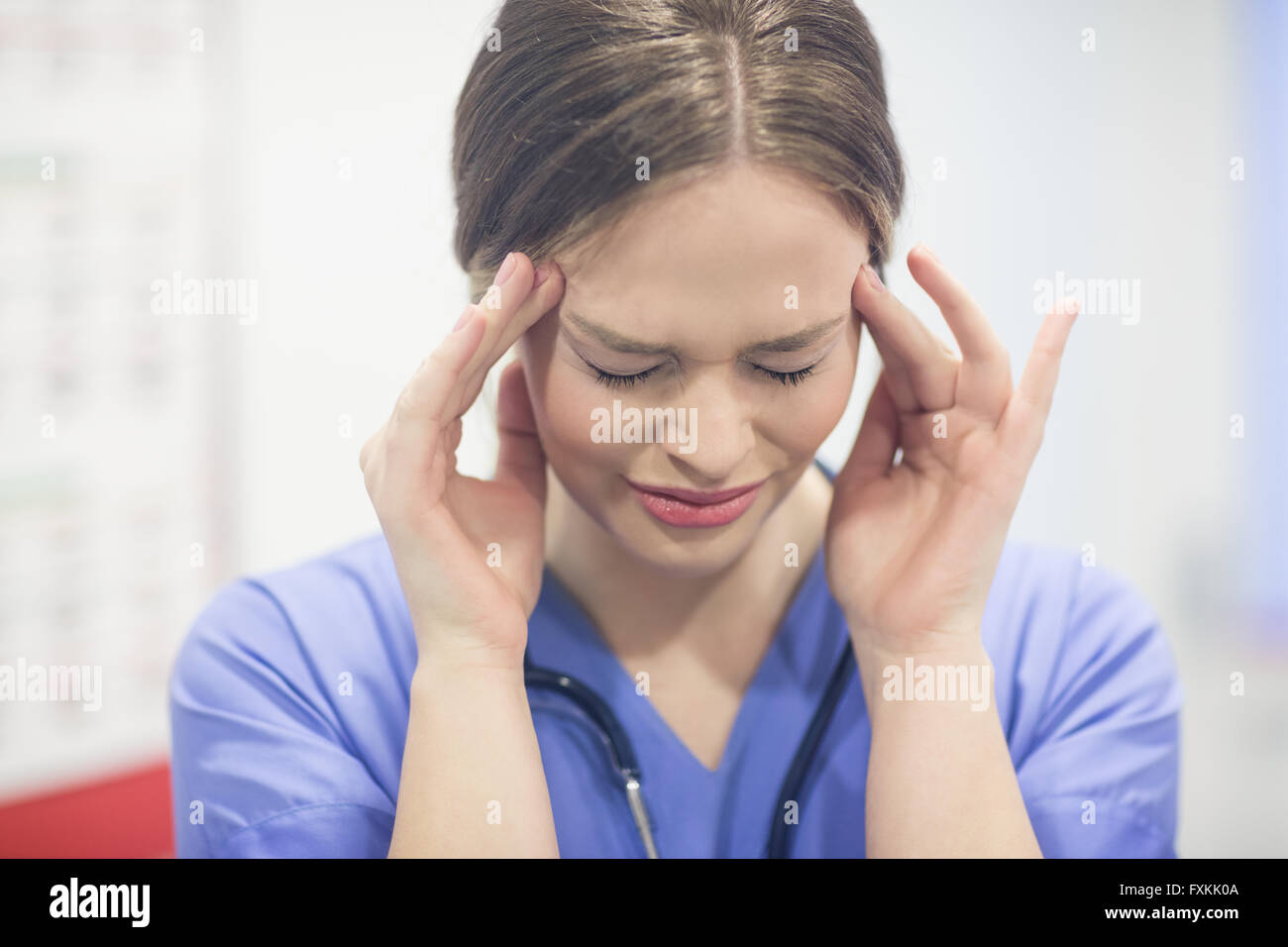 Hand On Forehead Stock Photos & Hand On Forehead Stock Images - Alamy