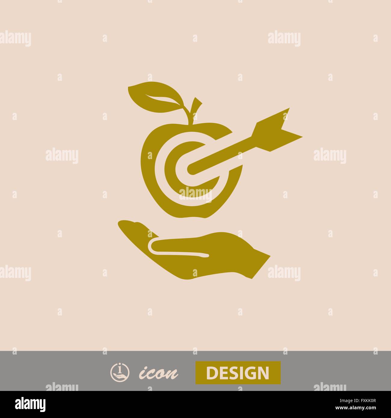 Pictograph of target Stock Vector Image & Art - Alamy