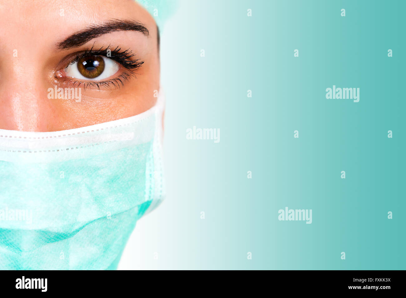 Close up young female medical hi-res stock photography and images - Alamy