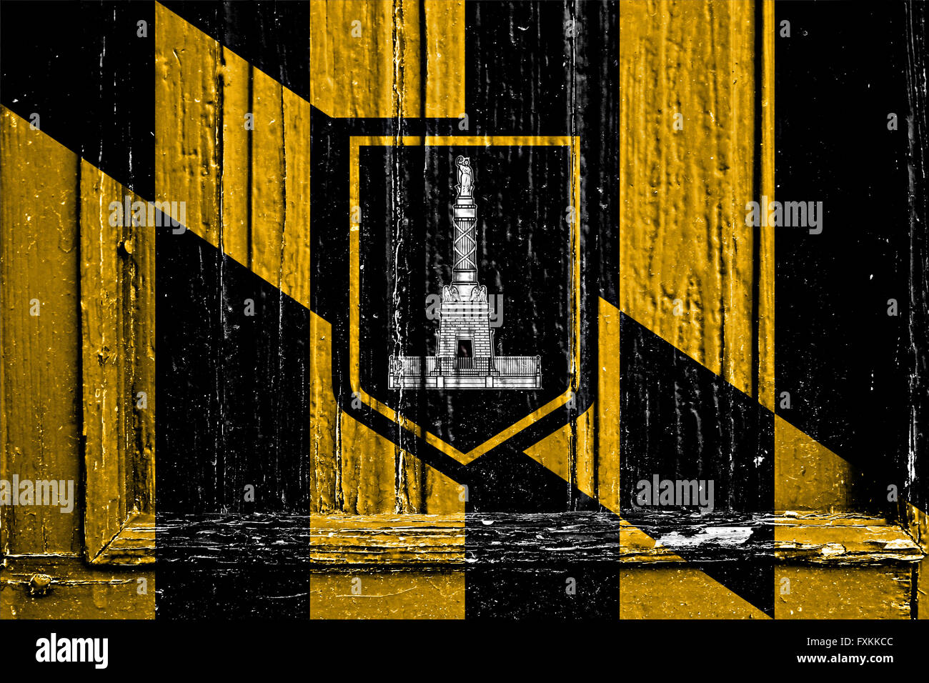 Flag of baltimore hi-res stock photography and images - Alamy