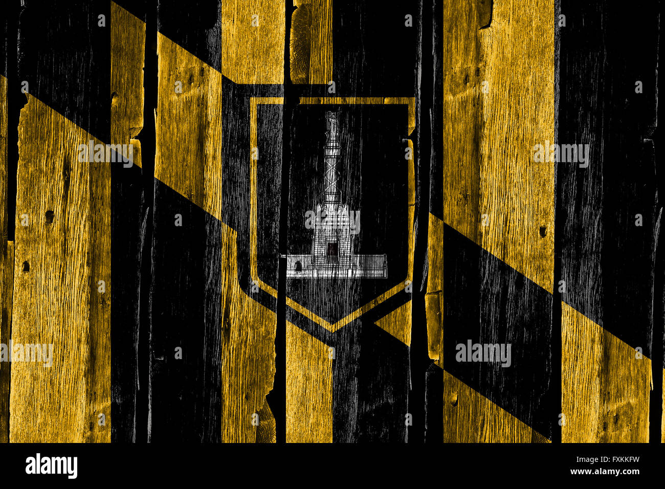 Flag of baltimore hi-res stock photography and images - Alamy