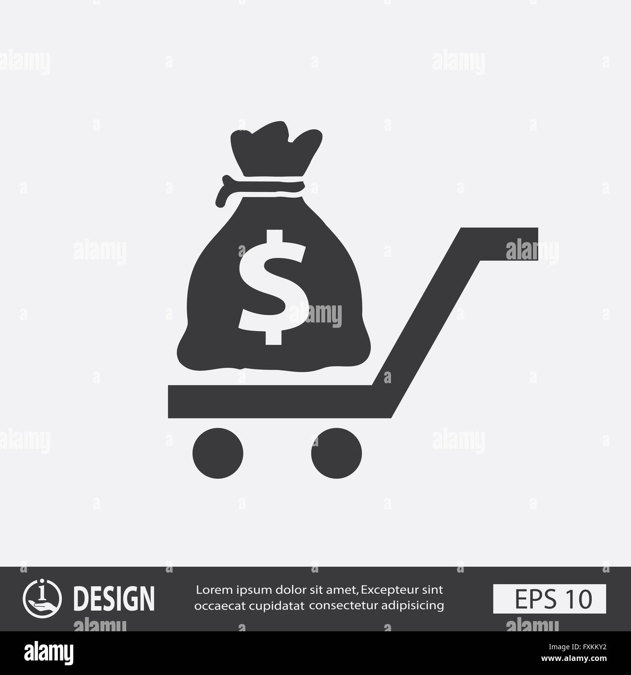 Pictograph of money Stock Vector Image & Art - Alamy