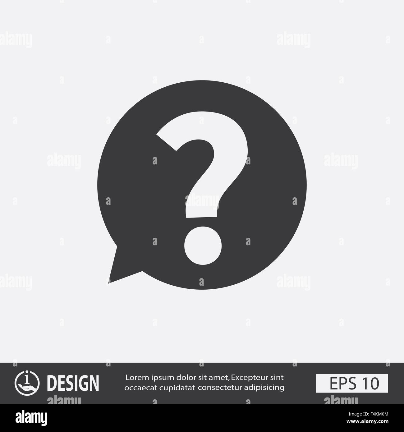 Pictograph of question mark Stock Vector Image & Art - Alamy