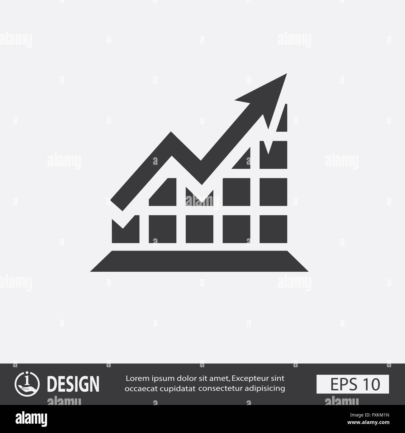 Pictograph of graph Stock Vector Image & Art - Alamy