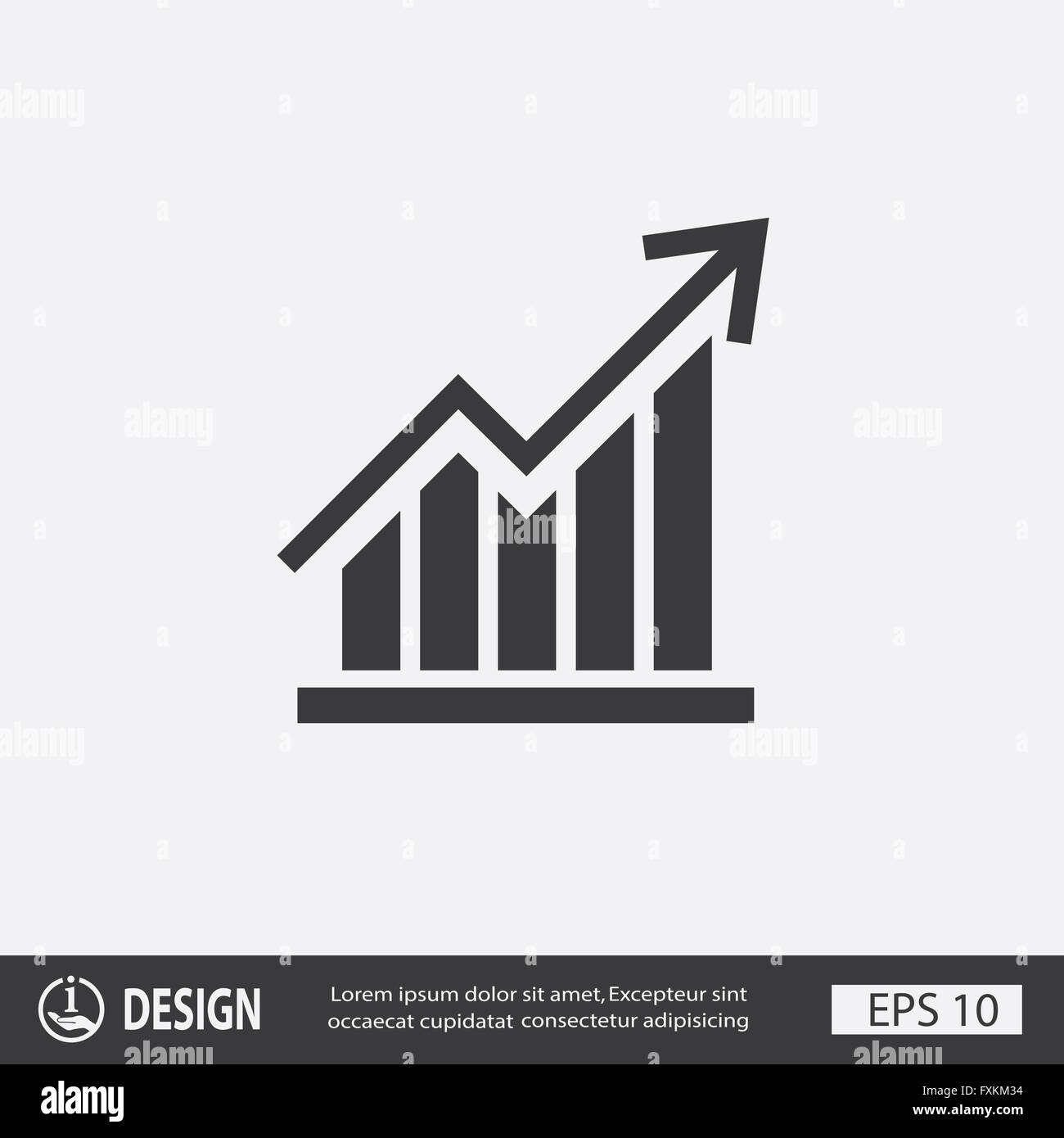 Pictograph of graph Stock Vector Image & Art - Alamy