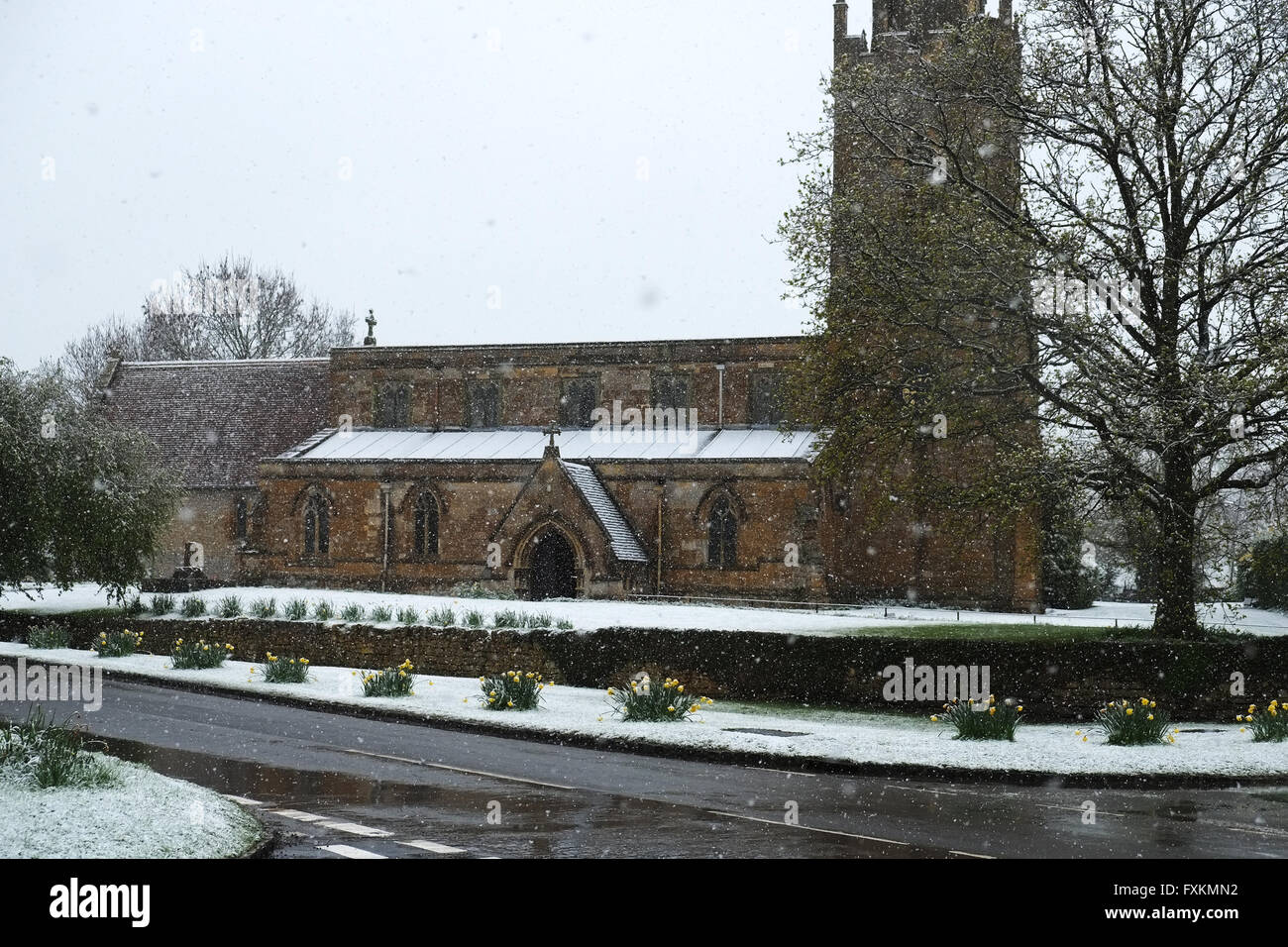 Lower Quinton near Stratford-upon-Avon, Warwickshire, England, UK; 16th ...