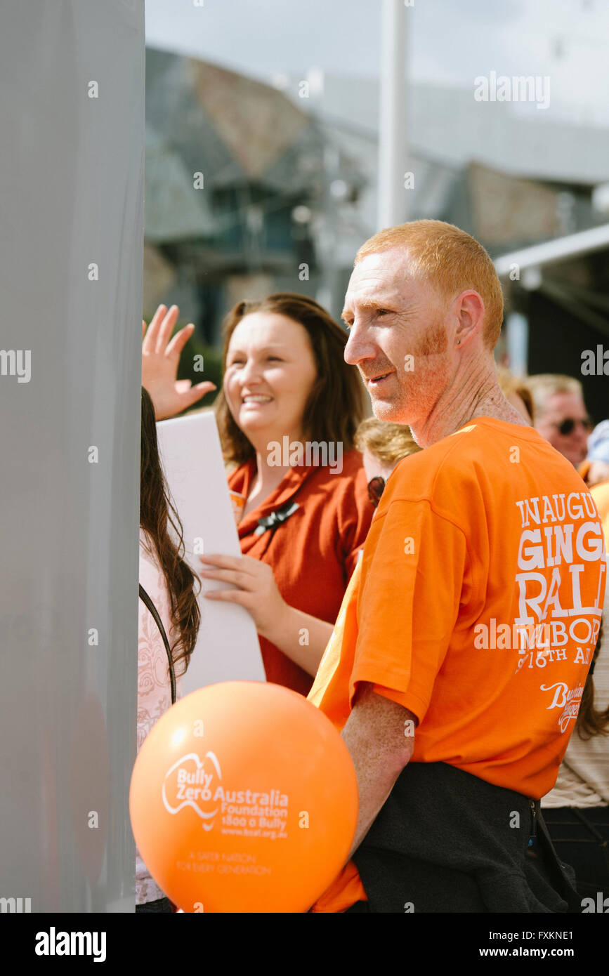 Buderim, Australia. 16th April, 2016. Buderim Ginger Pride March. Red ...