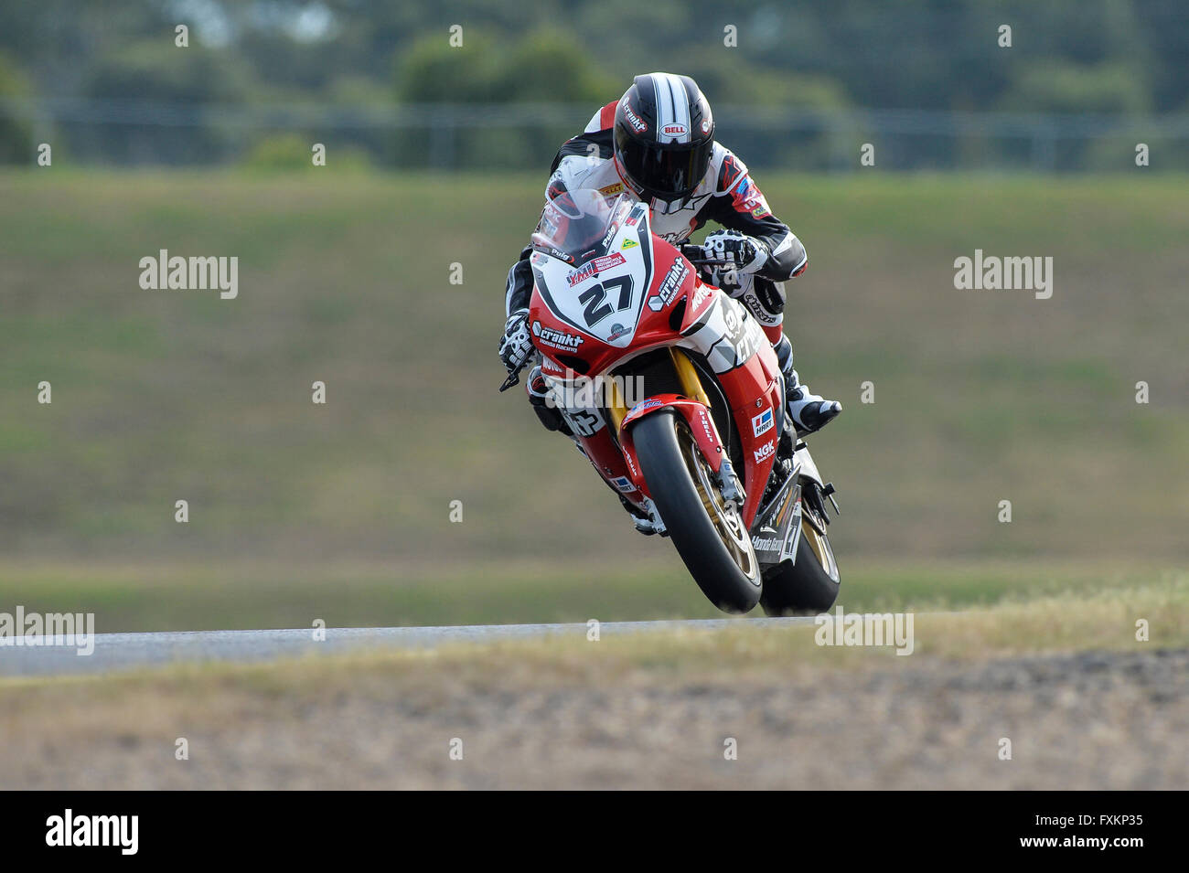 Sydney Motorsport Park, Australia. 16th Apr, 2016. Australian Superbike ...