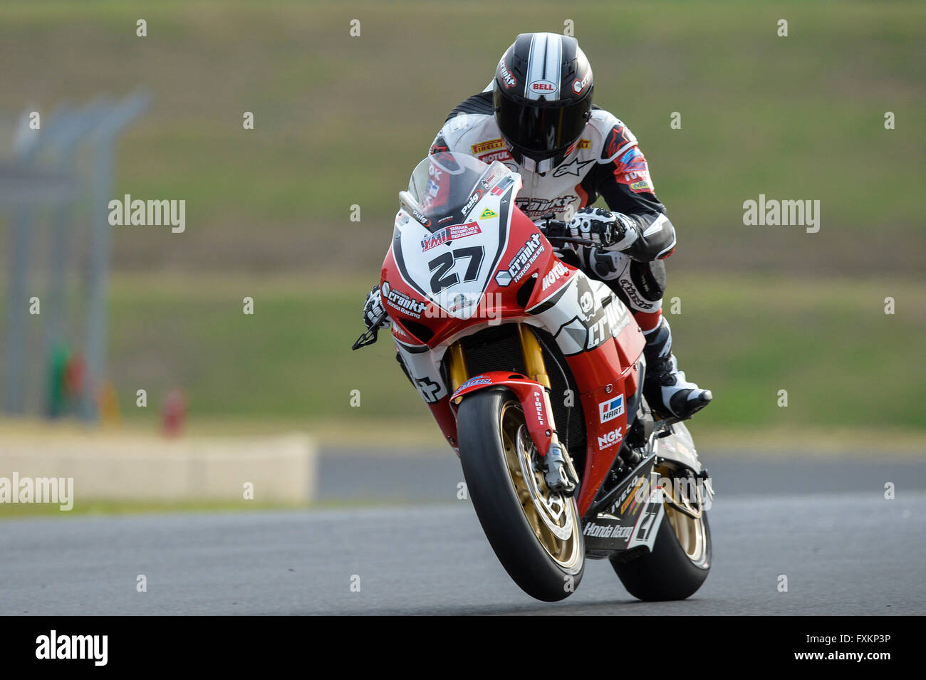 Sydney Motorsport Park, Australia. 16th Apr, 2016. Australian Superbike ...
