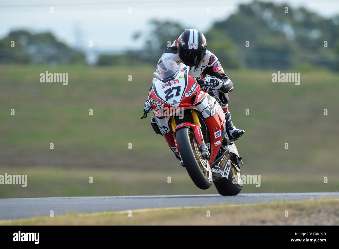 Sydney Motorsport Park, Australia. 16th Apr, 2016. Australian Superbike ...