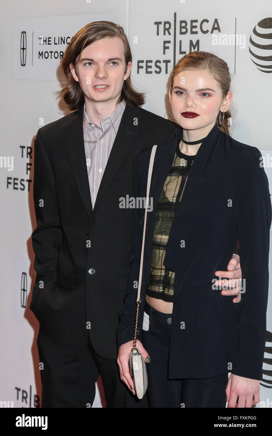 New York, NY, USA. 15th Apr, 2016. Katherine Reis and Guest at 'All We ...