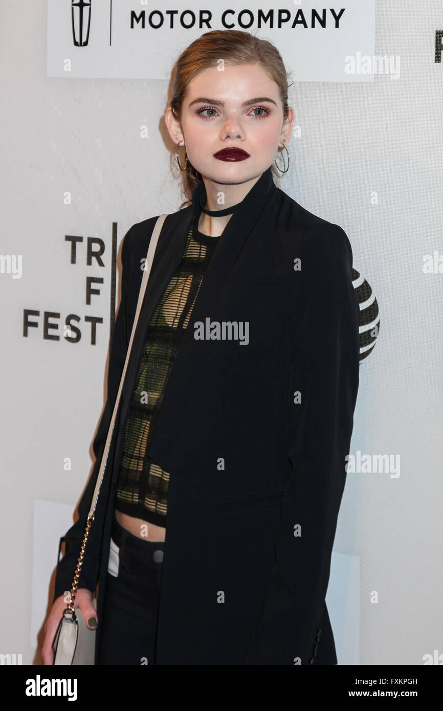 Manhattan, New York, USA. 15 April, 2016. Katherine Reis attends with ...