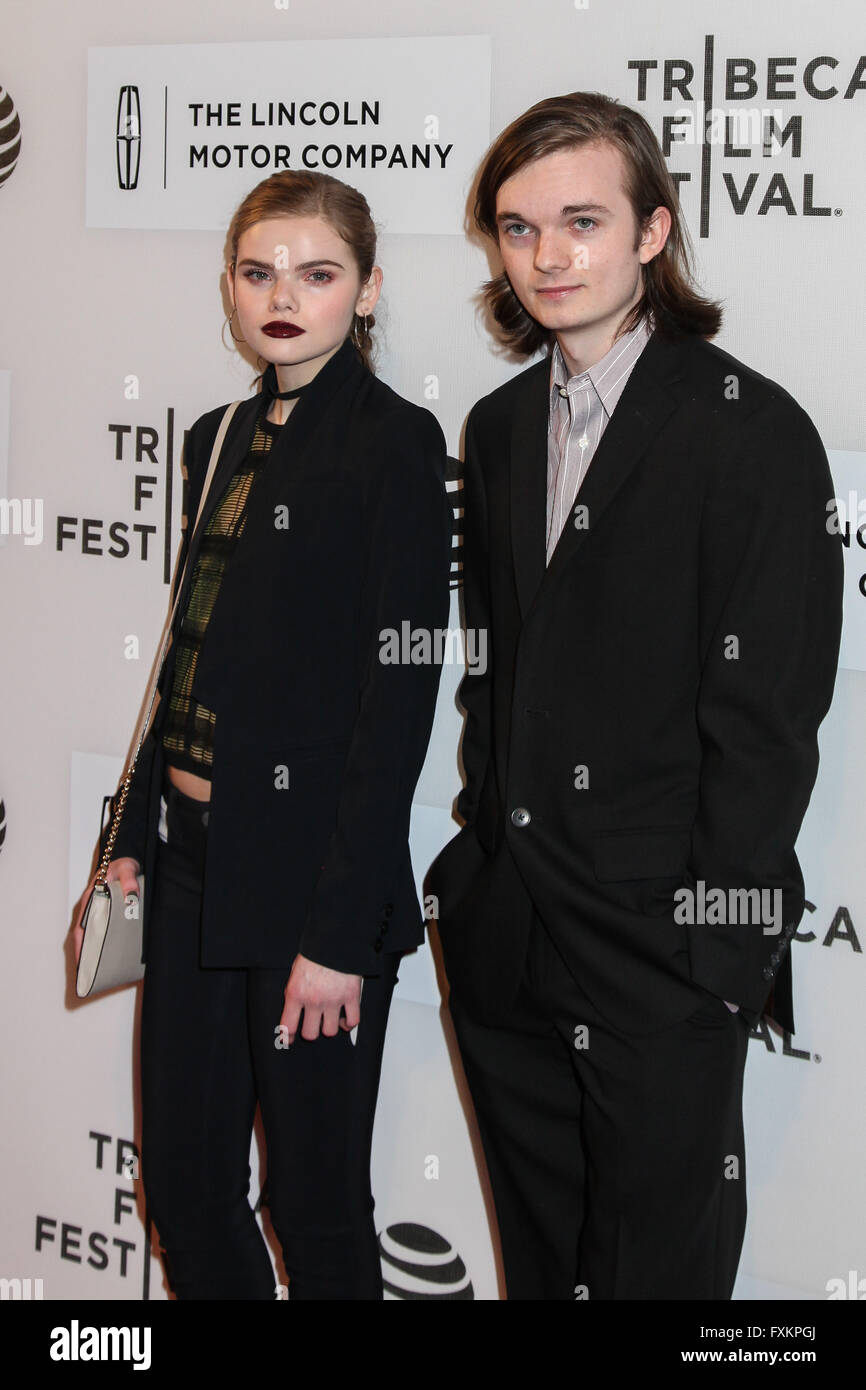 New York, NY, USA. 15th Apr, 2016. Katherine Reis and Guest at 'All We ...