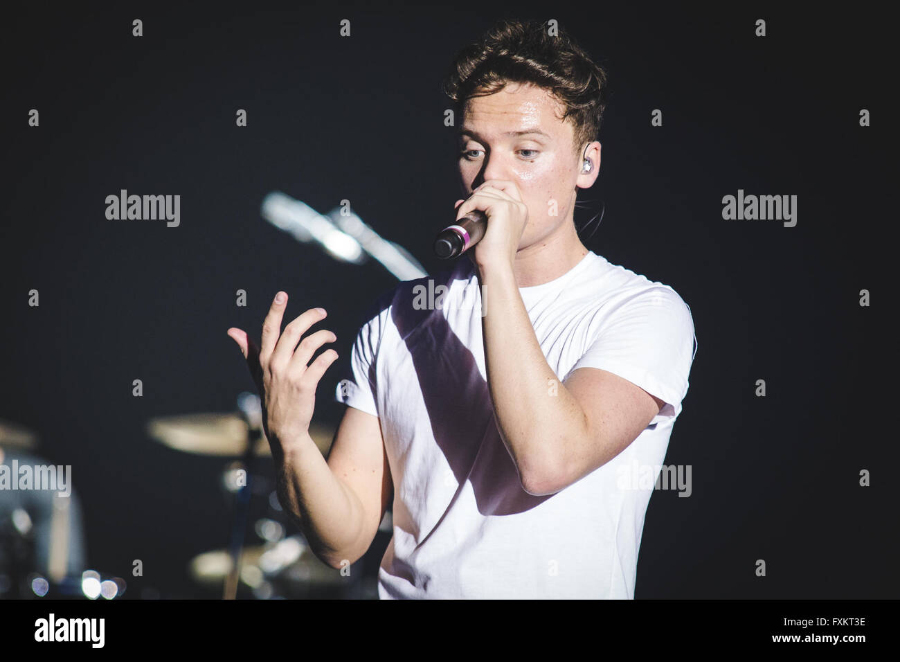 April 15, 2016 - British singer/songwriter, Conor Maynard, performs at ...