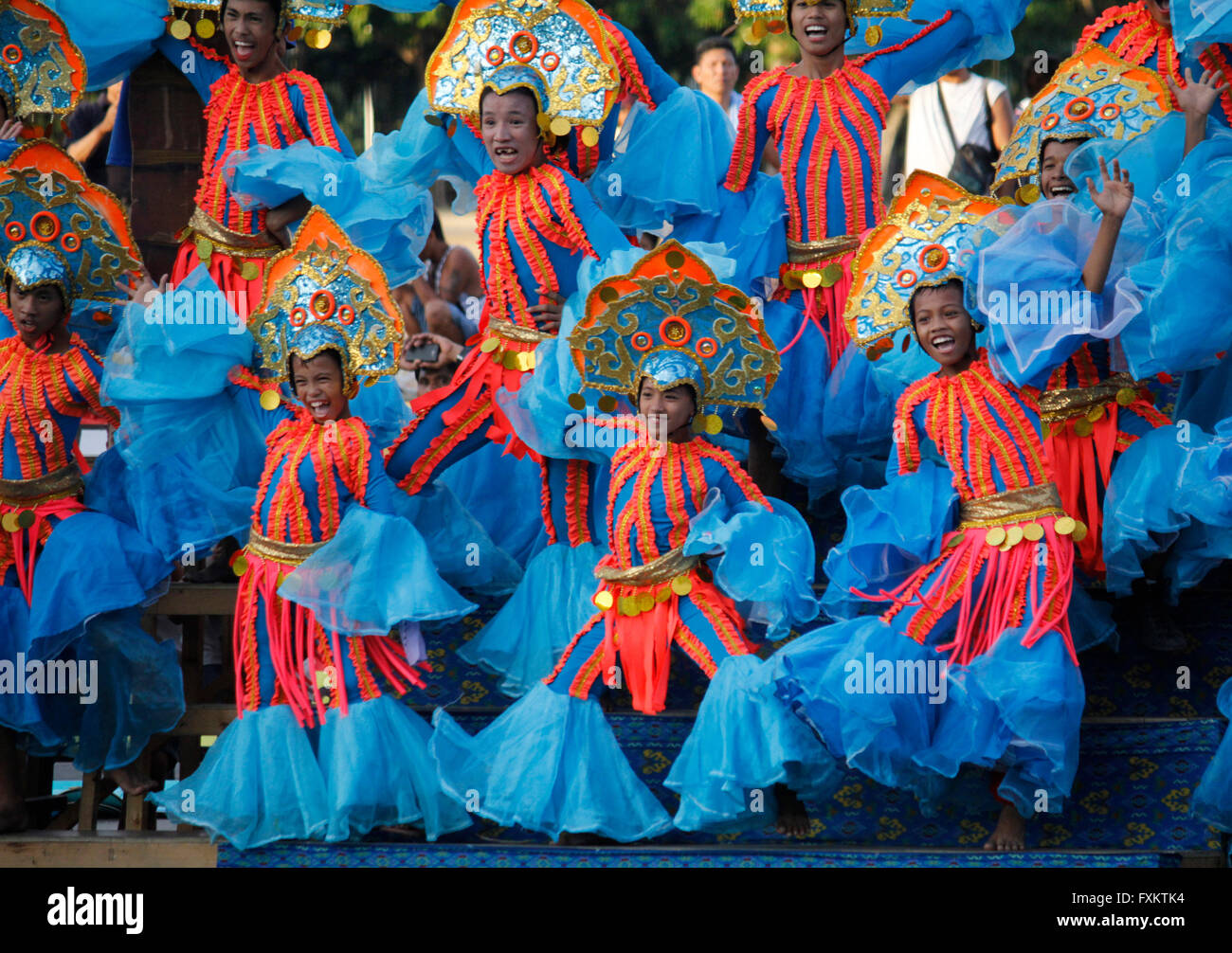Manila, Philippines. 16th Apr, 2016. The performers of Anilag Stock ...