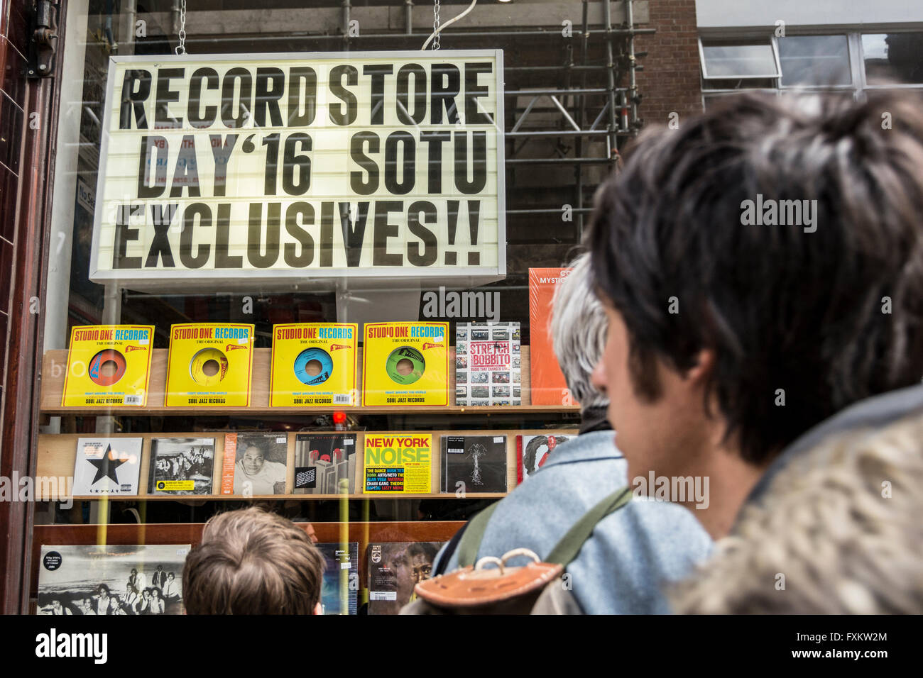 London record shops in soho hi-res stock photography and images - Alamy
