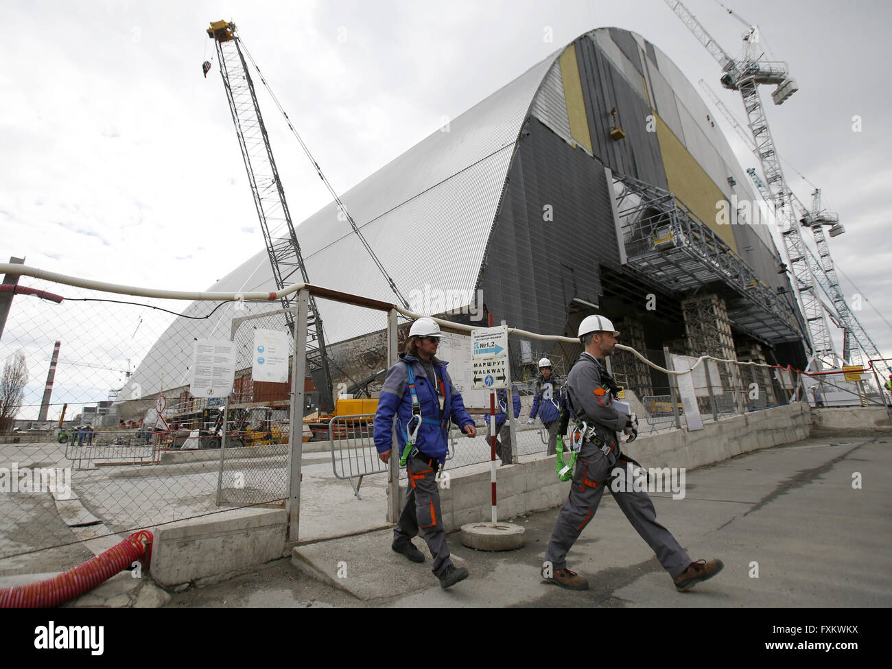 New safe confinement hi-res stock photography and images - Alamy