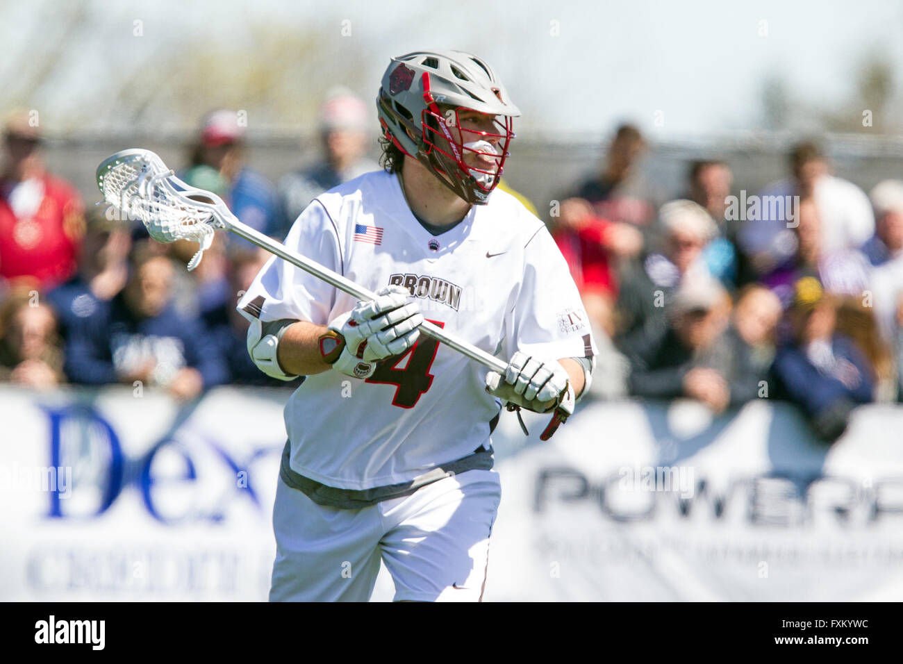 Stevenson-Pincince Field. 16th Apr, 2016. RI, USA; Brown Brown Bears ...