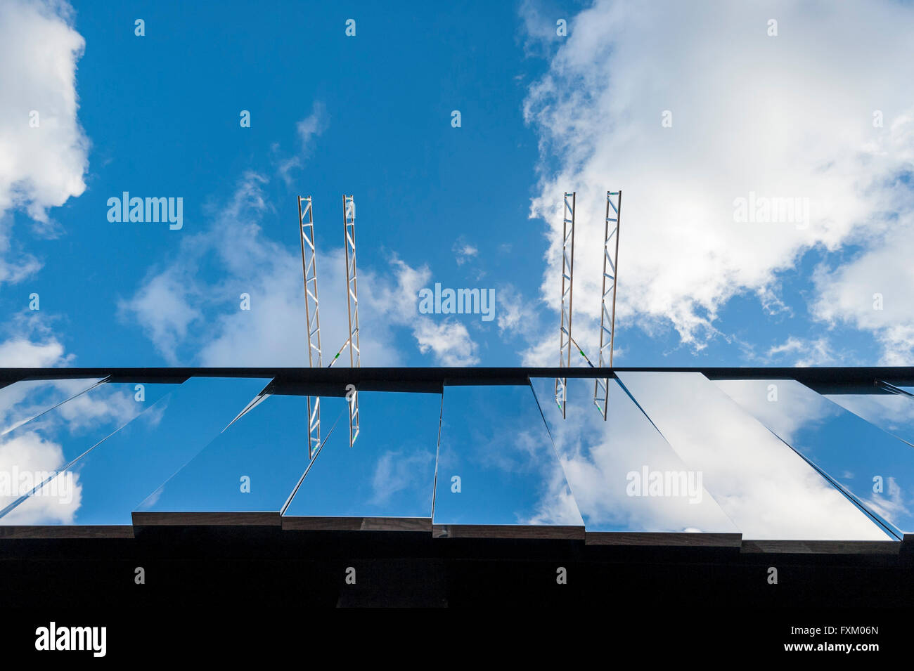 New world behind illusion hi-res stock photography and images - Alamy
