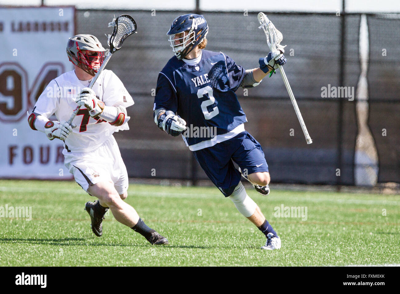 Stevenson-Pincince Field. 16th Apr, 2016. RI, USA; Brown Bears ...