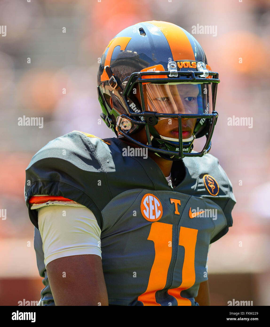 April 16, 2016 - Joshua Dobbs #11 during the UT Orange and White Spring ...