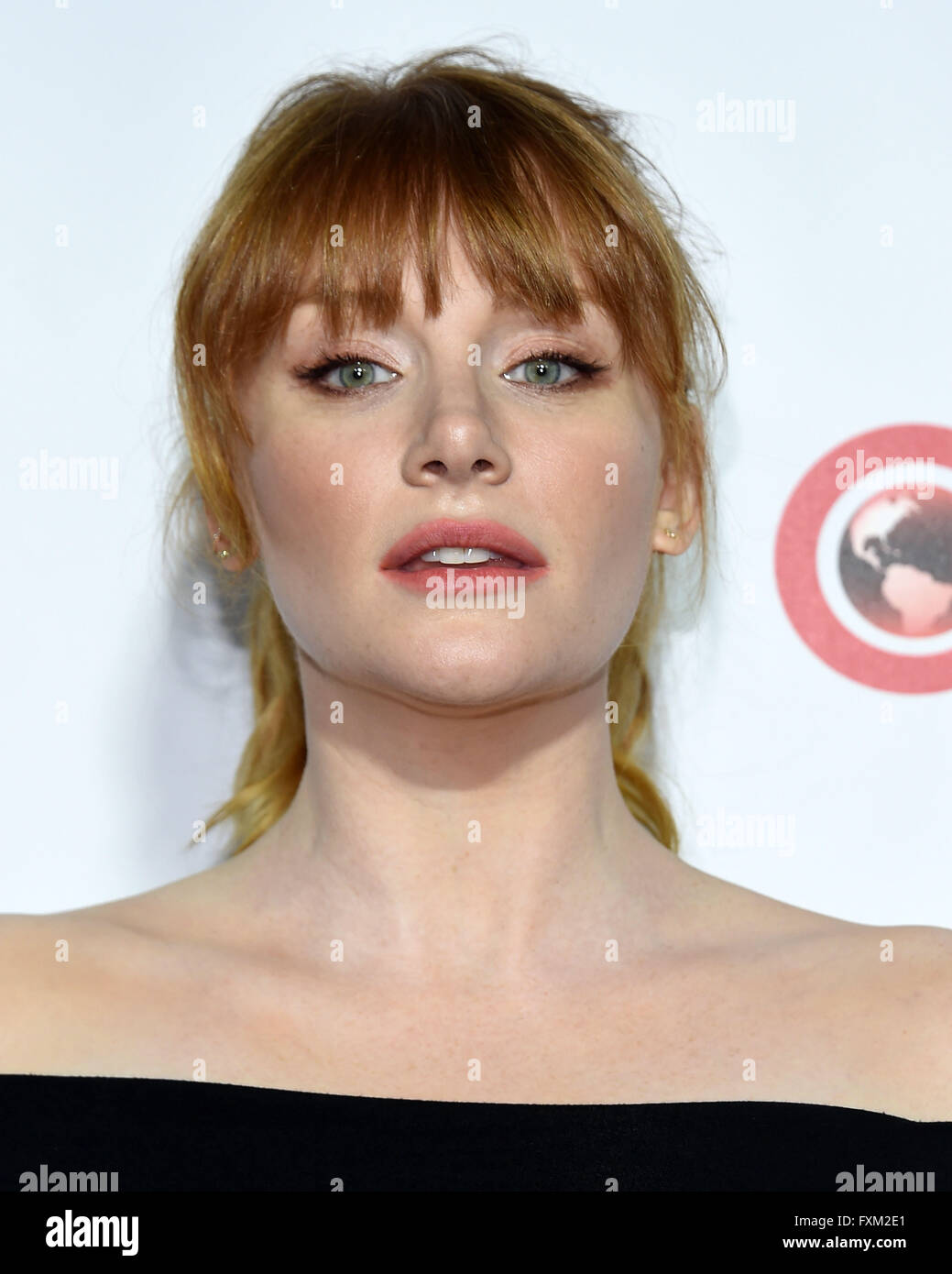 Las Vegas, Nevada, USA. 14th Apr, 2016. Bryce Dallas Howard arrives for ...