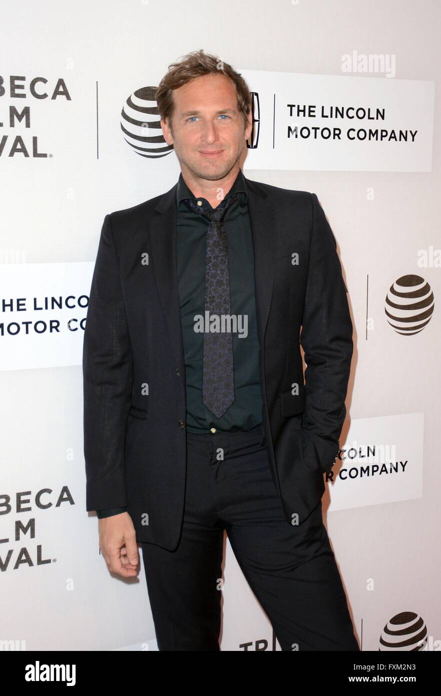 New York, NY, USA. 16th Apr, 2016. Josh Lucas at arrivals for YOUTH IN ...