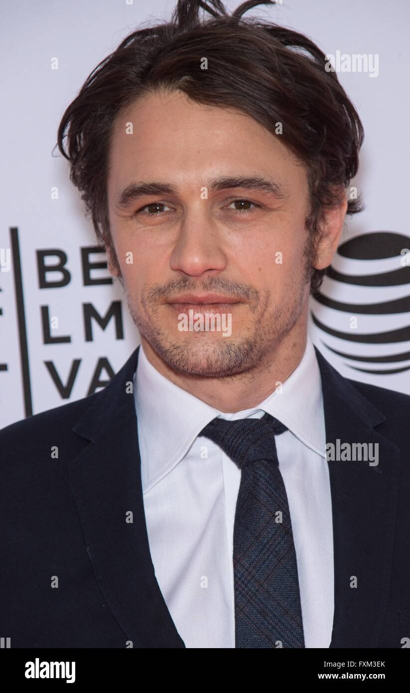 New York, NY, USA. 16th Apr, 2016. James Franco at arrivals for THE ...